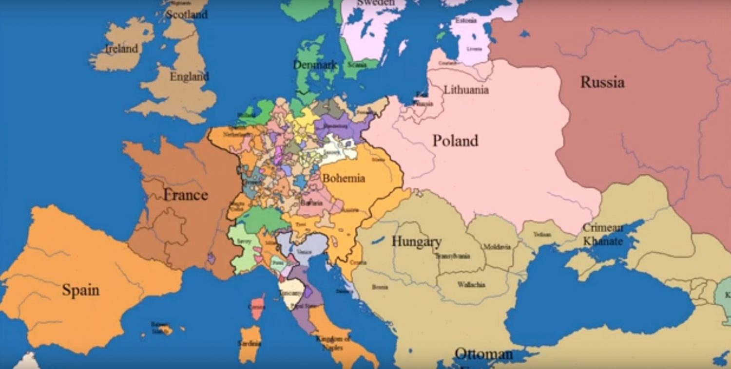 Jak zmieniały się granice w Europie przez tysiąc lat [VIDEO] » Kresy ...